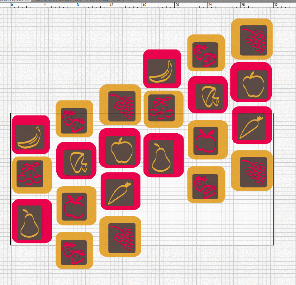 What’s for Dinner? How to Create a Half-drop Repeat in Illustrator ...