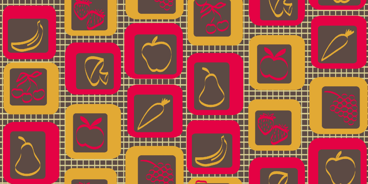 What’s for Dinner? How to Create a Half-drop Repeat in Illustrator ...