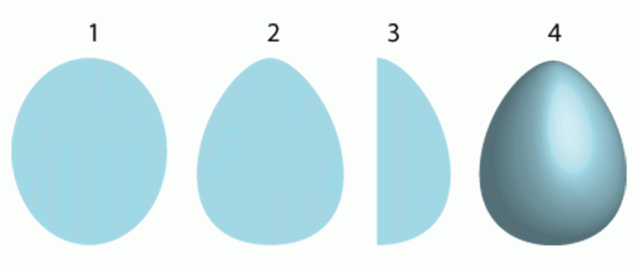 A Dozen Eggs — Painted in a 12-Step Color Wheel | Color On Cloth