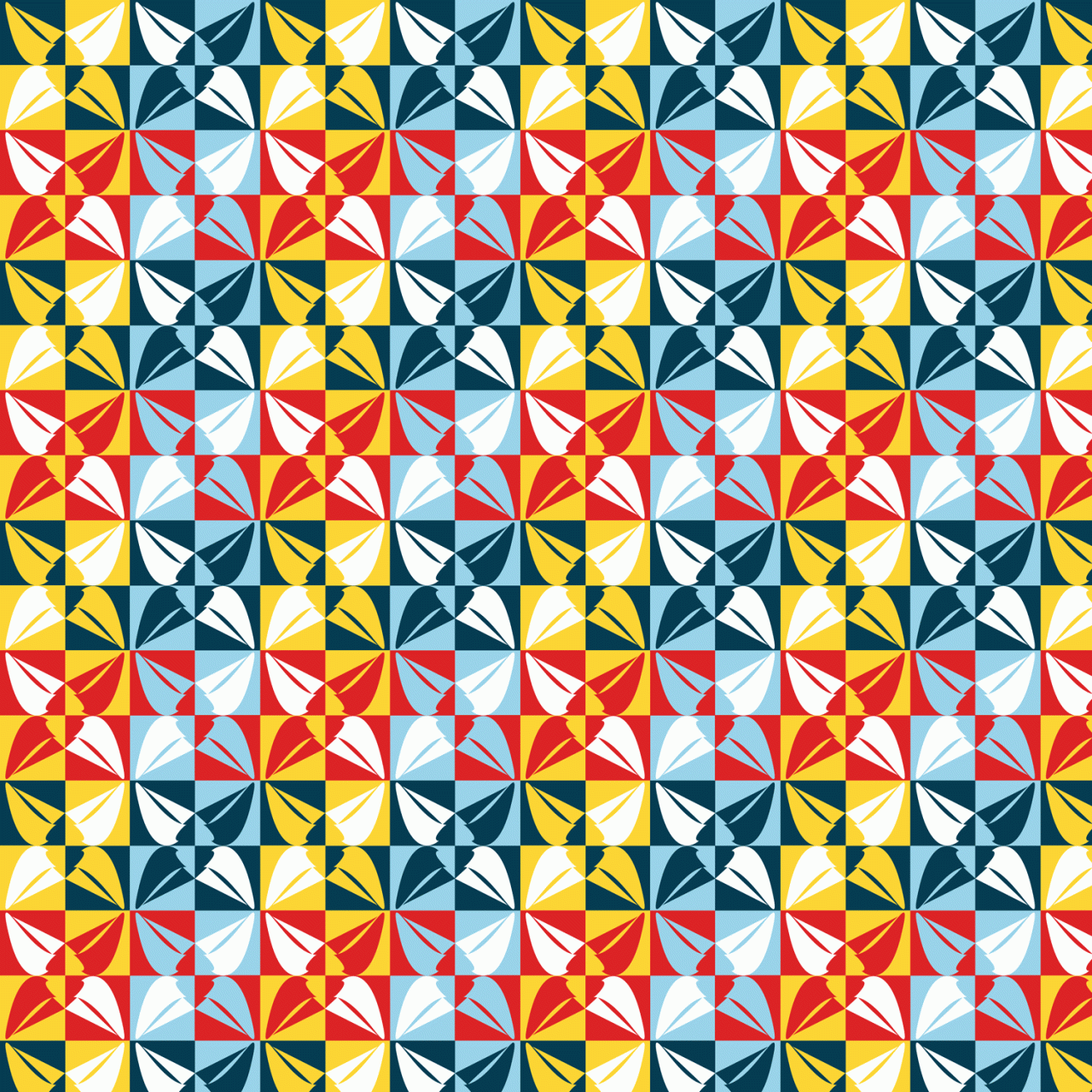 Sailing Notan Style — And the Evolution of a Design | Color On Cloth